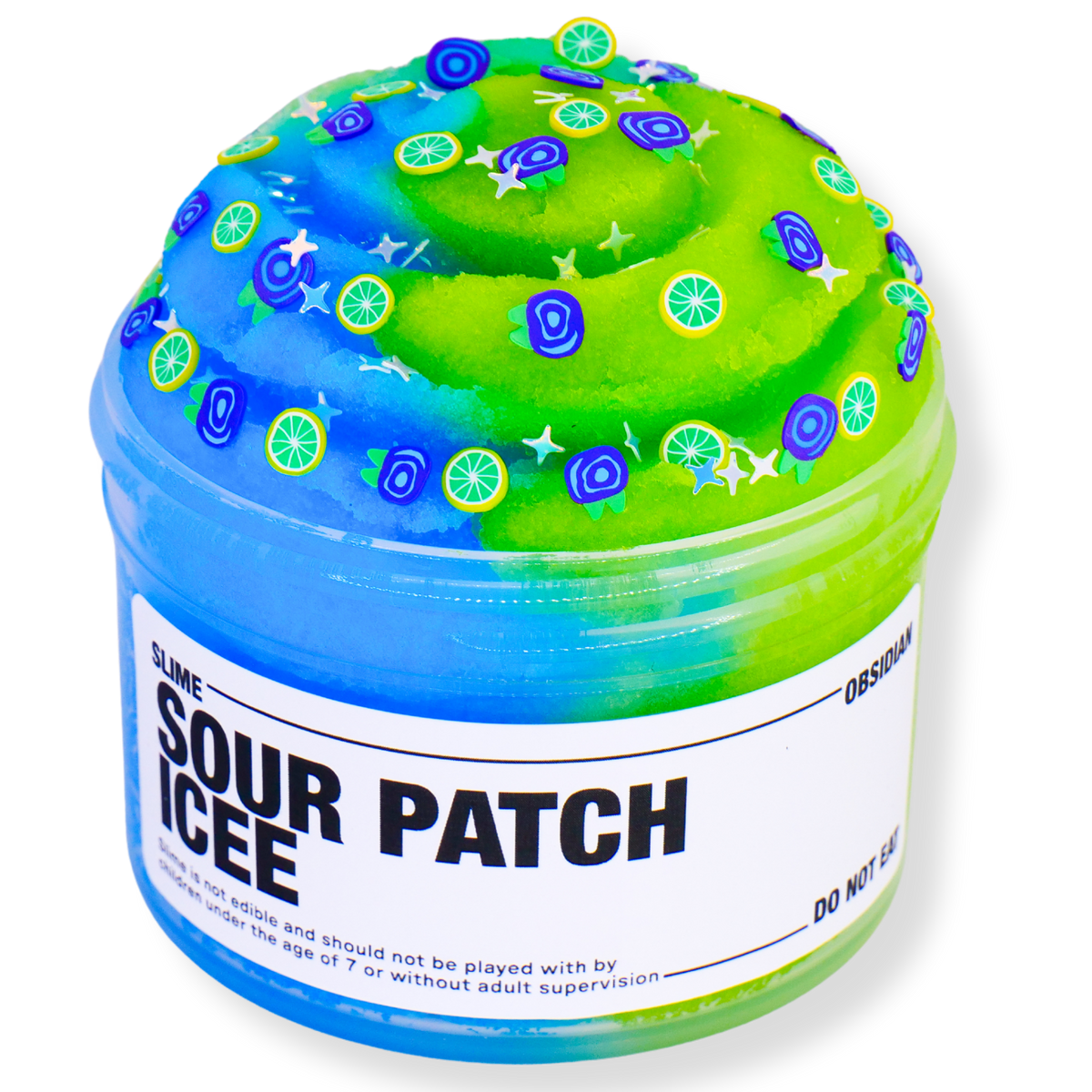 Sour Patch Icee Slime | Slime Obsidian