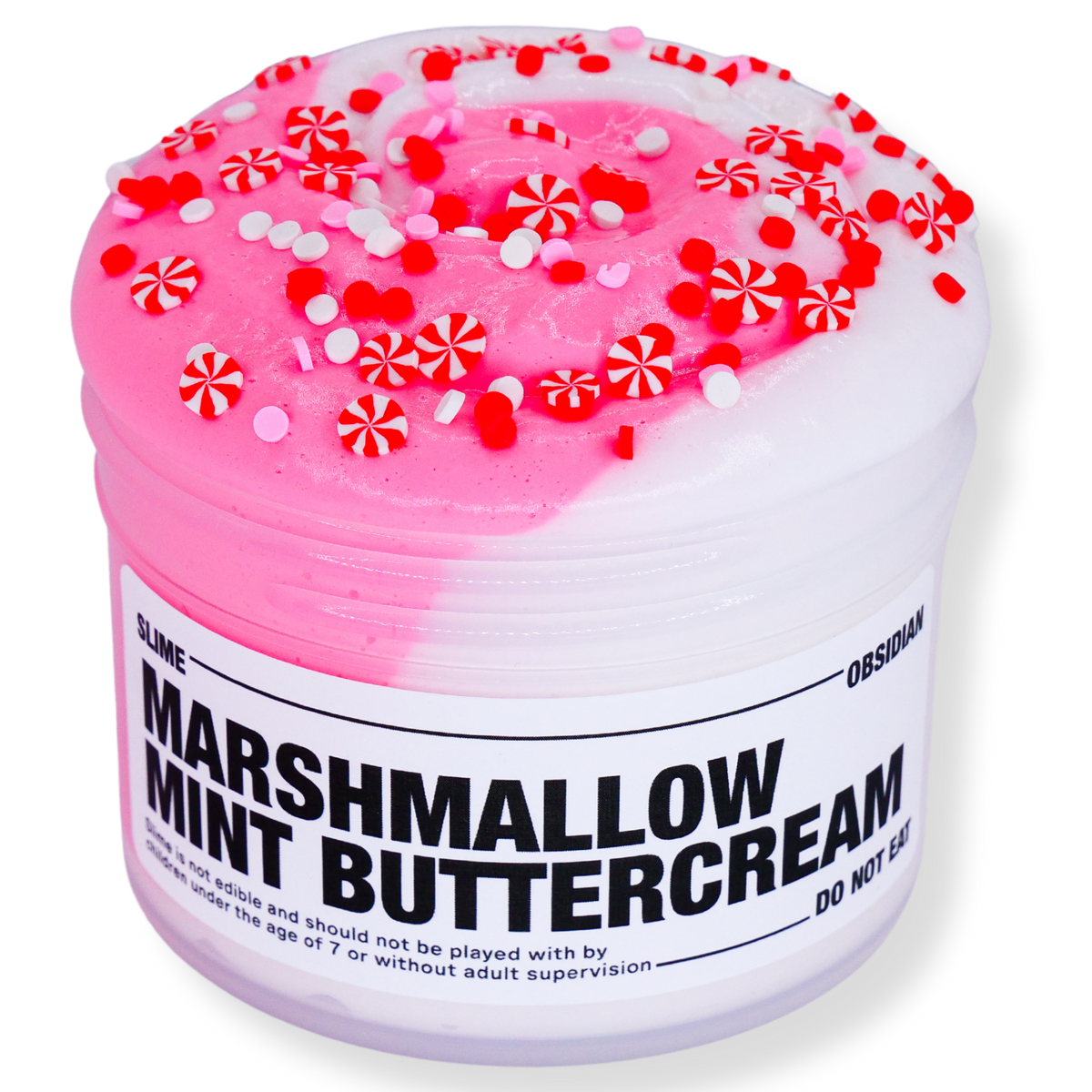 Marshmallow Mint Slime | Slime Obsidian