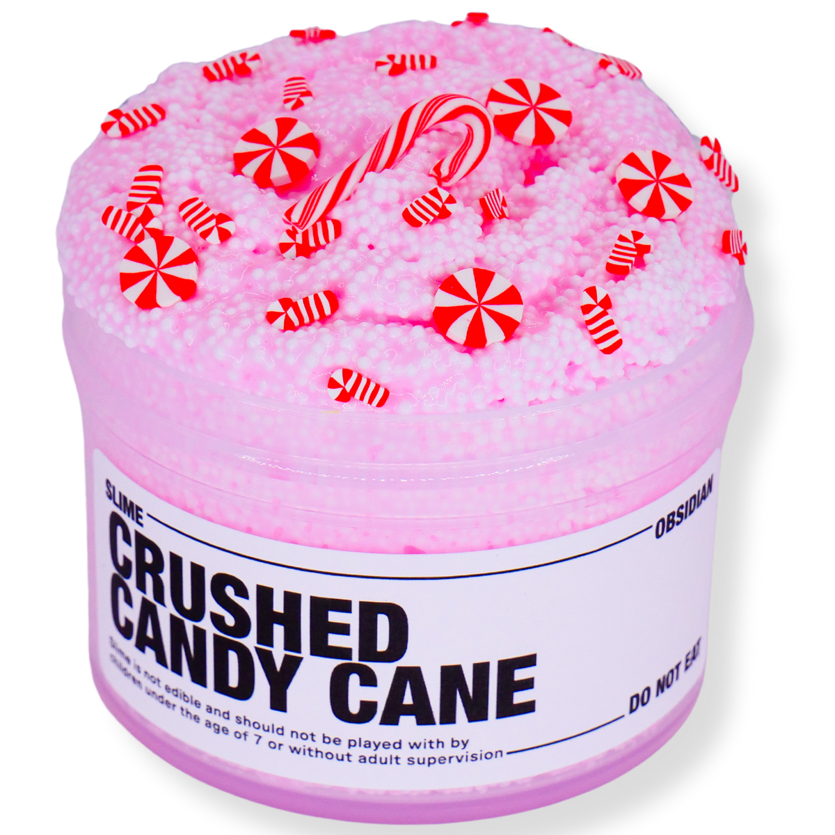 Crushed Candy Cane Slime