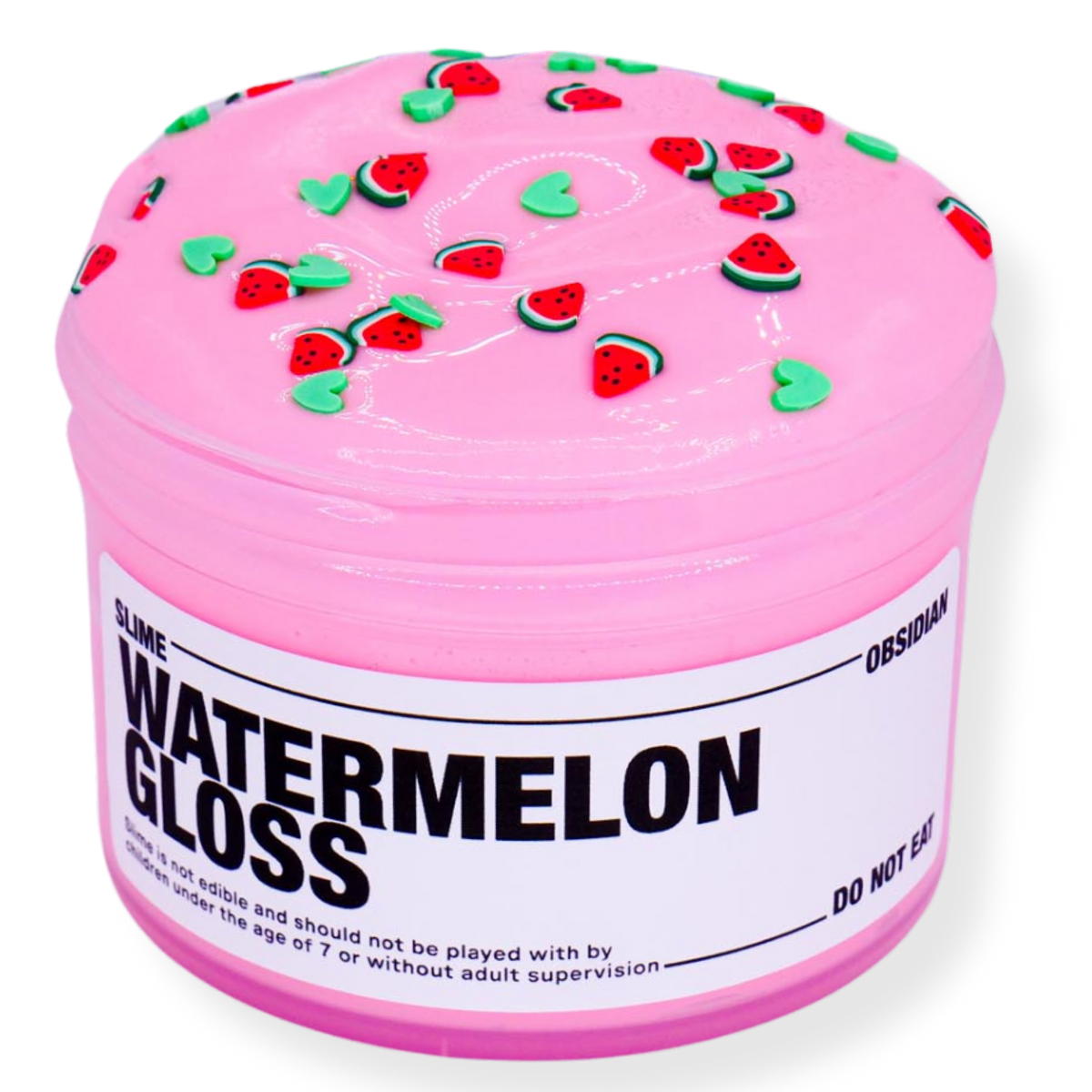 Watermelon Gloss Slime | Slime Obsidian
