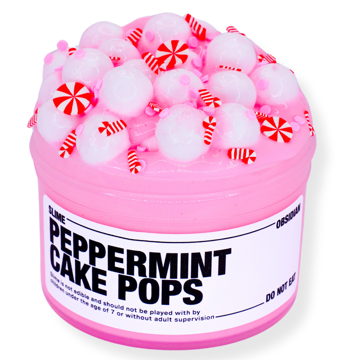 Peppermint Pops Slime | Slime Obsidian