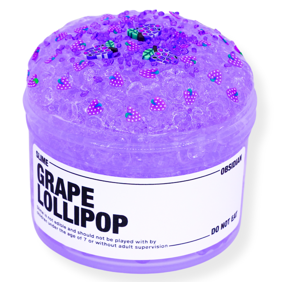 Grape Lollipop Slime | Slime Obsidian