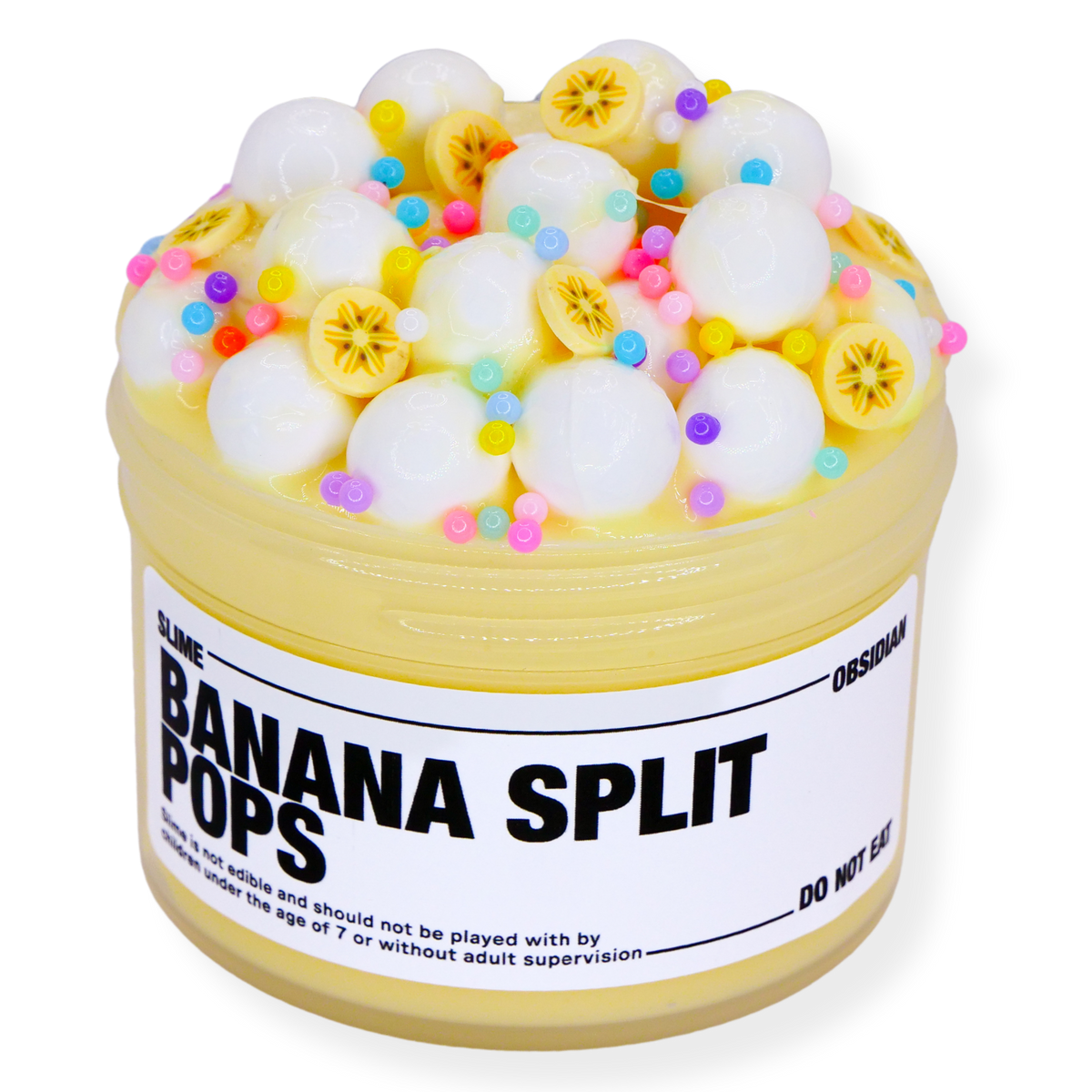 Banana Split Pops | Slime Obsidian