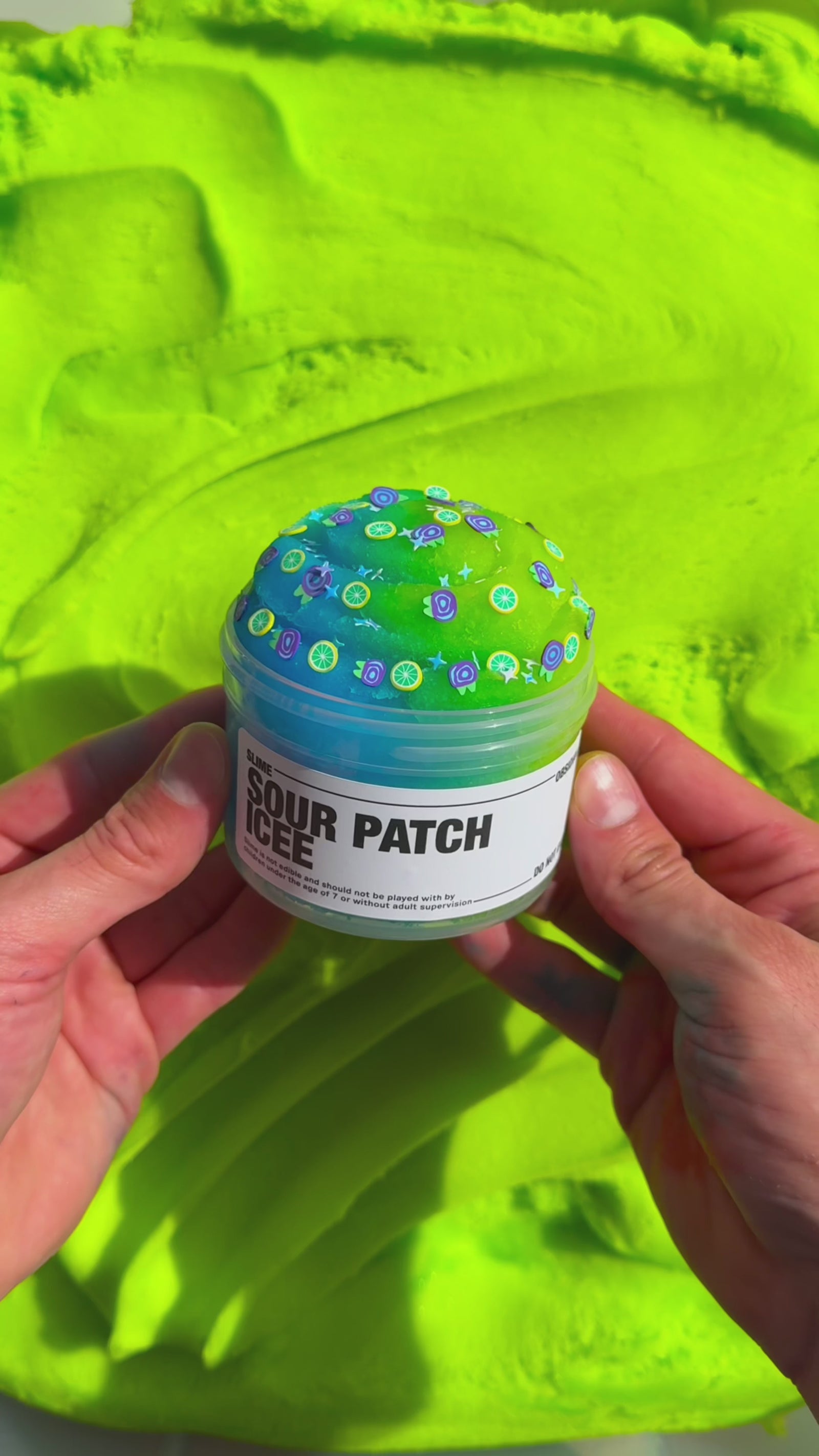 Sour Patch Icee Slime